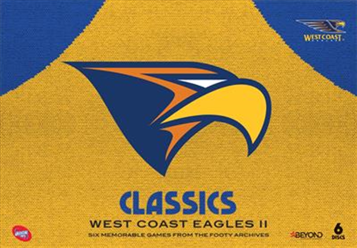 Buy AFL - Classics - West Coast Eagles - Vol 2 on DVD | On Sale Now ...