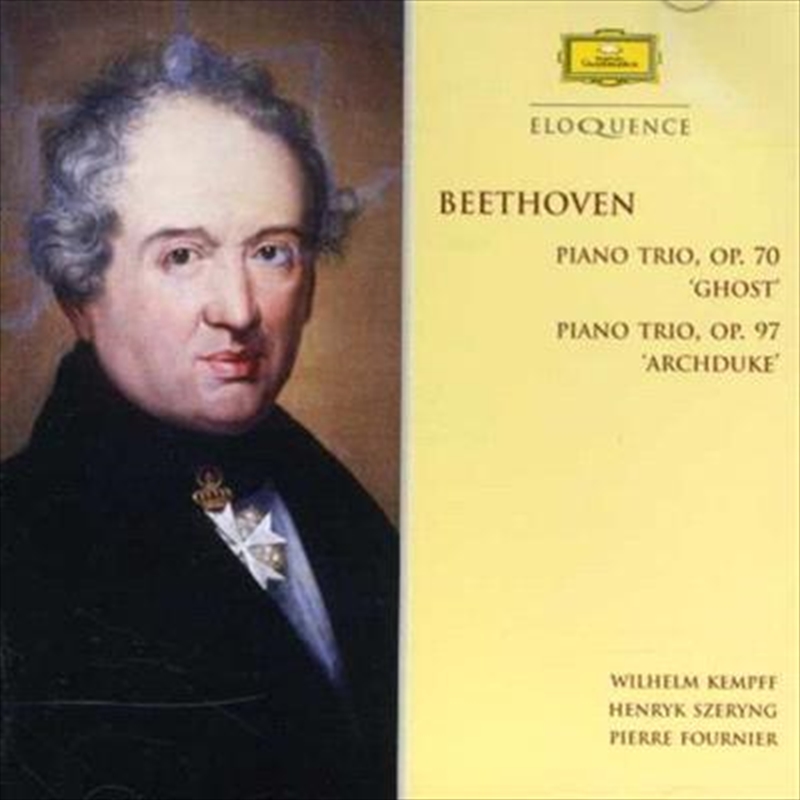 Buy Beethoven Piano Trios Op 70 Ghost; Op 97 Archduke Online | Sanity