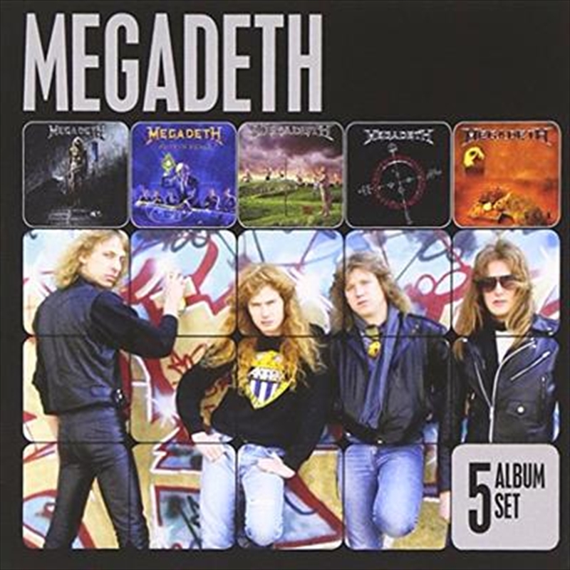 Buy Megadeth - 5 Album Set Online | Sanity