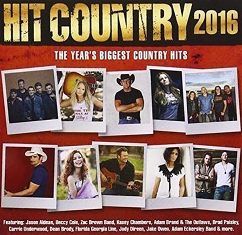 Buy Various Hit Country 2016 CD | Sanity Online