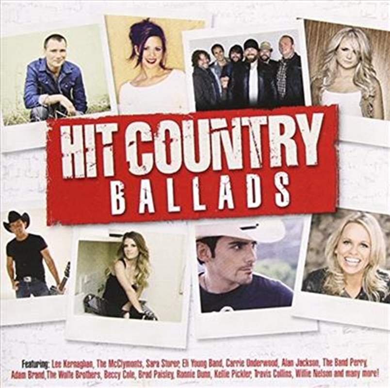 Buy Various Hit Country Ballads 2CD | Sanity Online