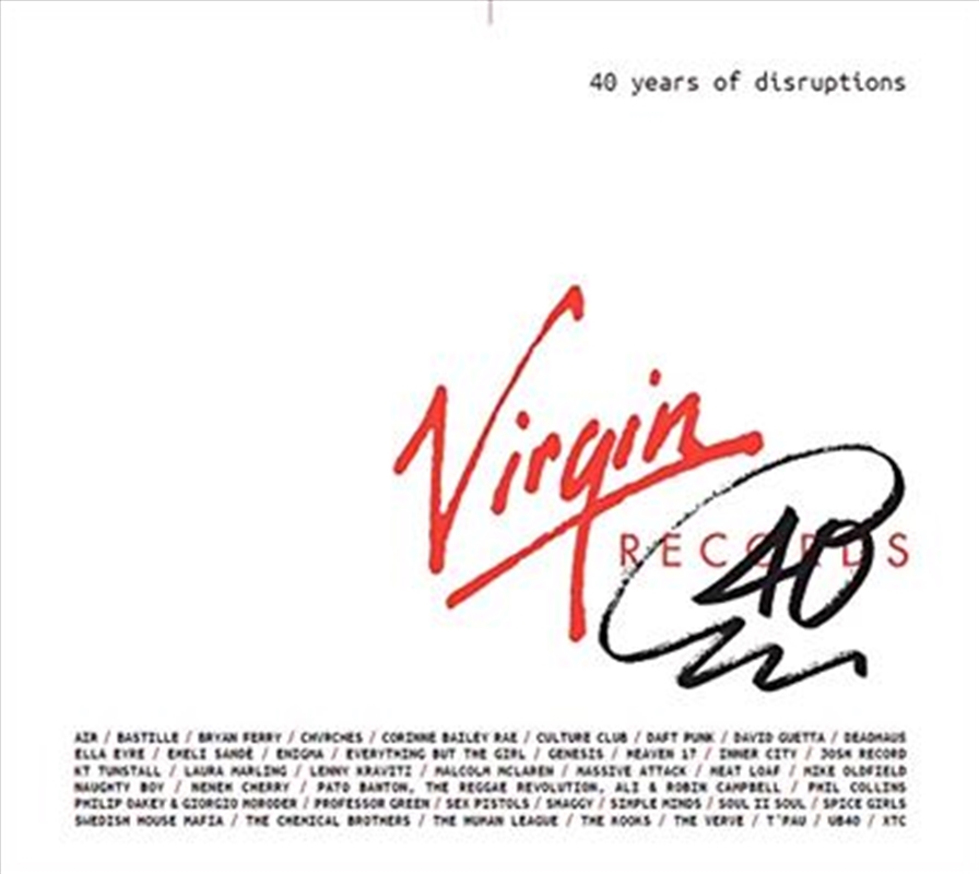 Various Artists - Virgin Records- 40 Years Of Disruptions | Sanity