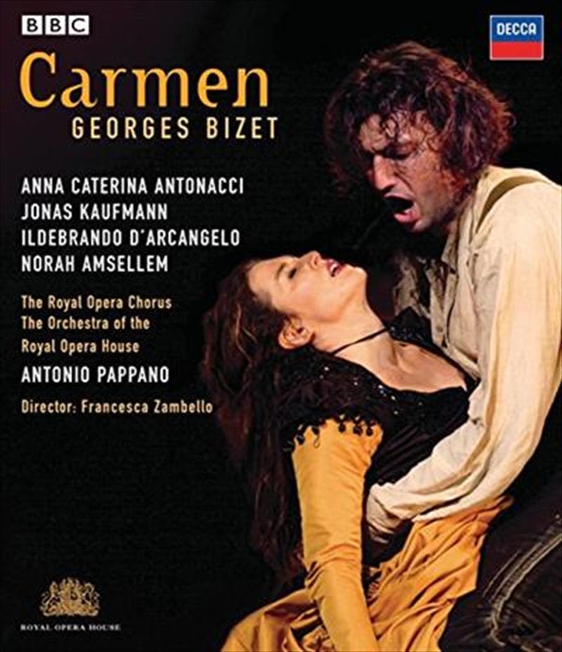 Buy Anna Caterina Antonacci - Bizet Carmen on Blu-ray | On Sale Now ...