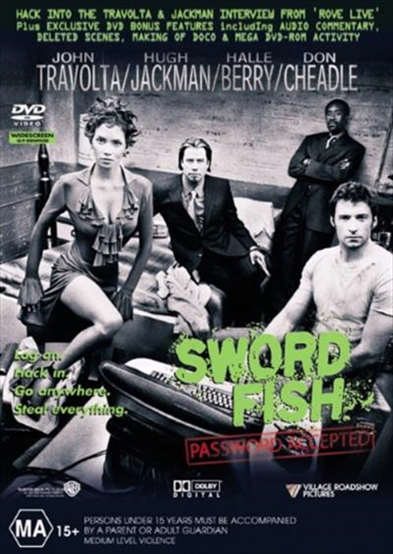 Buy Swordfish DVD Online | Sanity