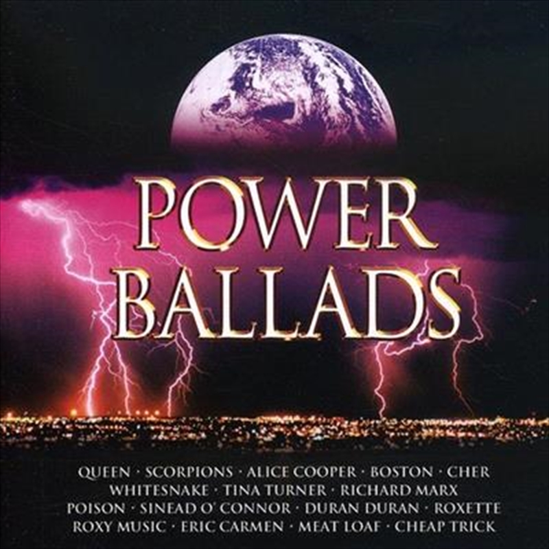 Power Ballads Compilation CD Sanity