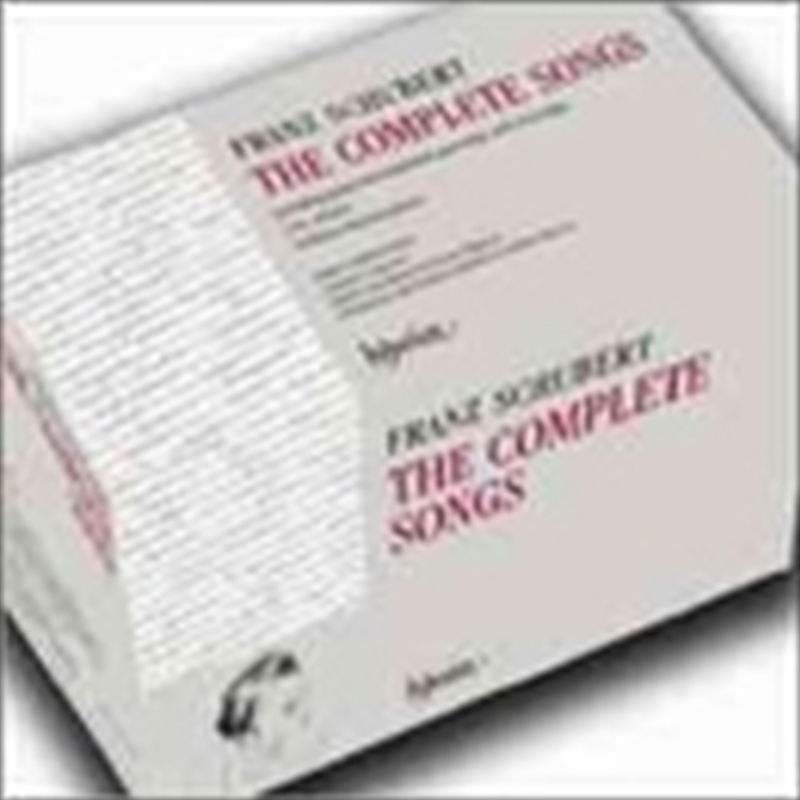 Buy Schubert: Complete Songs And B Online | Sanity
