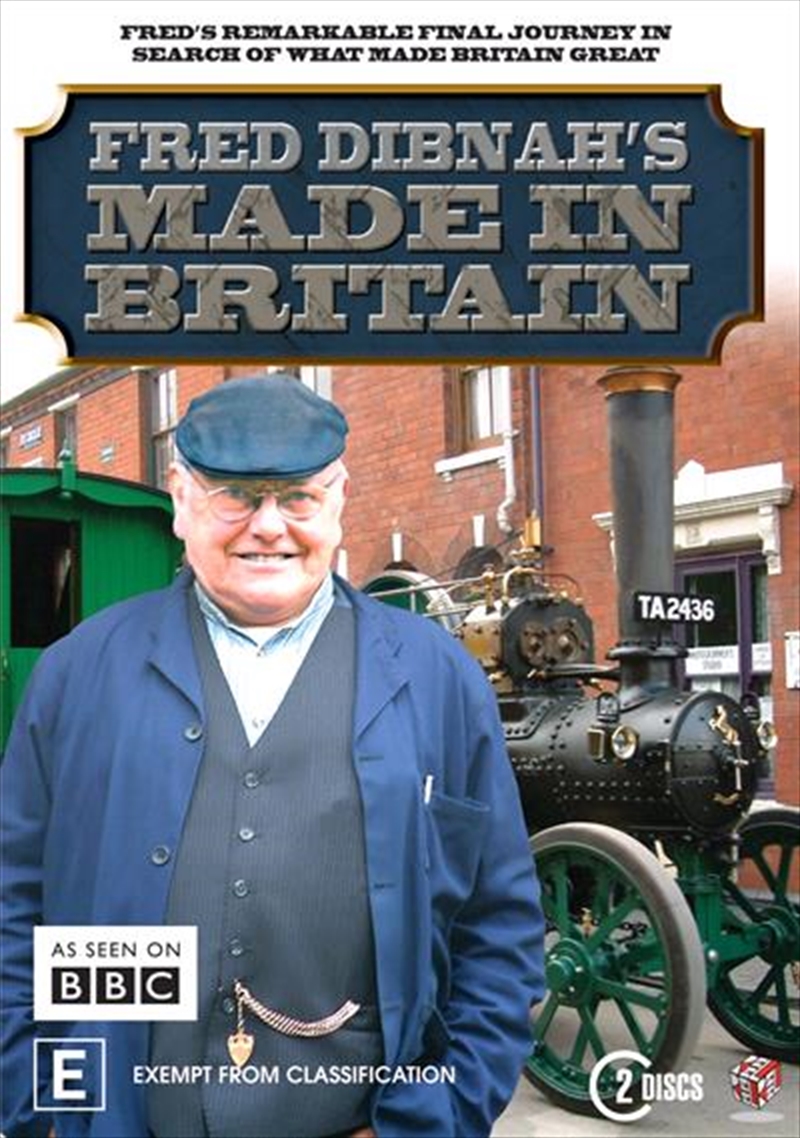 Buy Fred Dibnah's Made In Britain DVD Online | Sanity