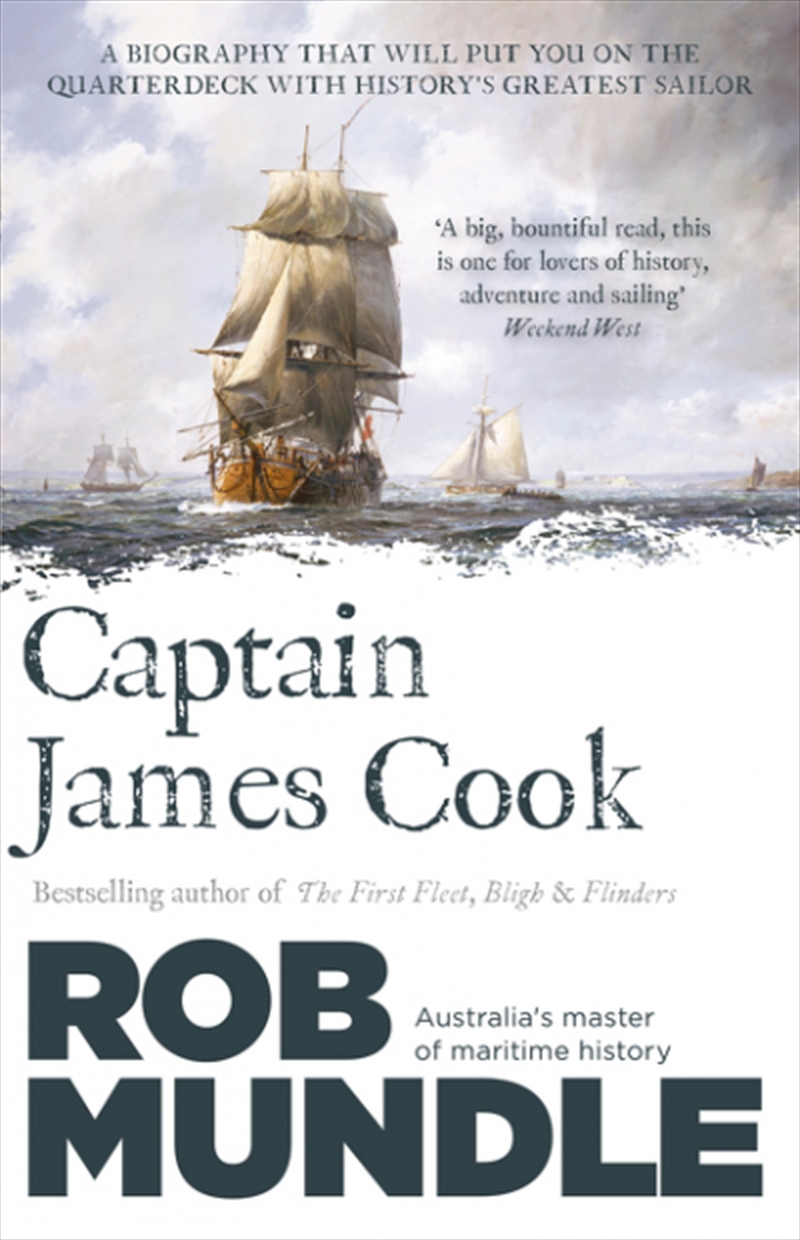 Buy Captain James Cook by Rob Mundle, Books | Sanity
