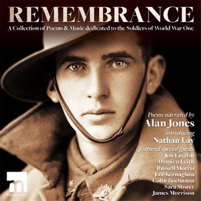 Buy Narrated By Alan Jones Remembrance CD | Sanity Online