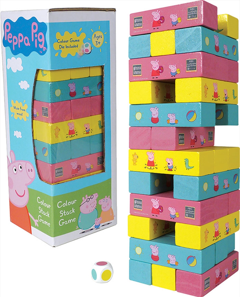 Buy Peppa Pig: Stacking Blocks, Board Game | Sanity