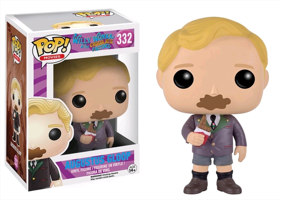 Buy Augustus Gloop on Pop Vinyl | Sanity Online