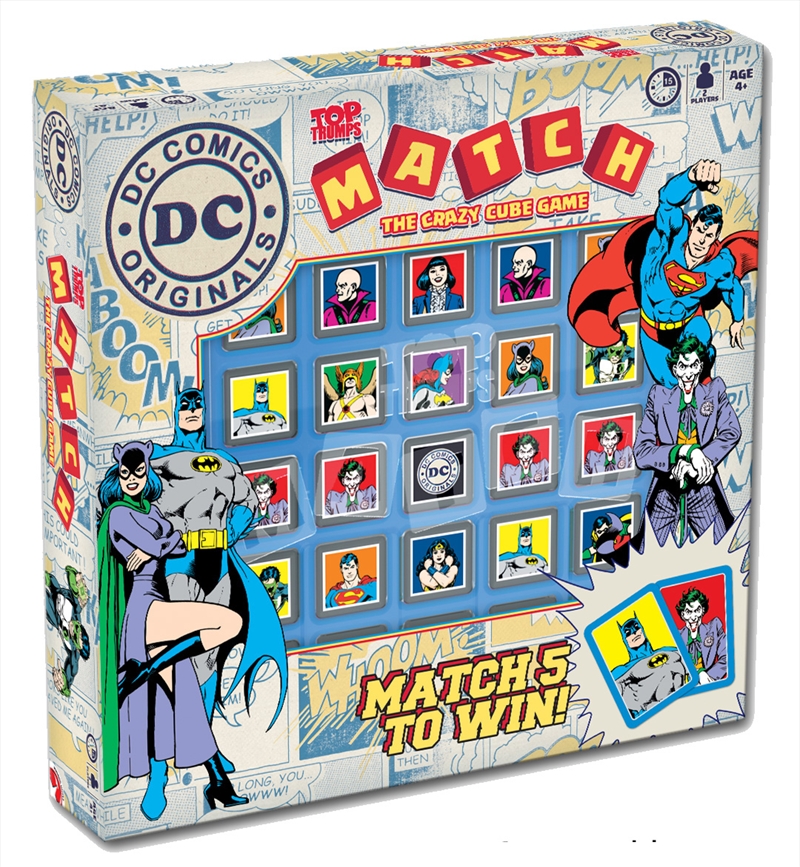 Buy DC Comics Match on Board Game | Sanity