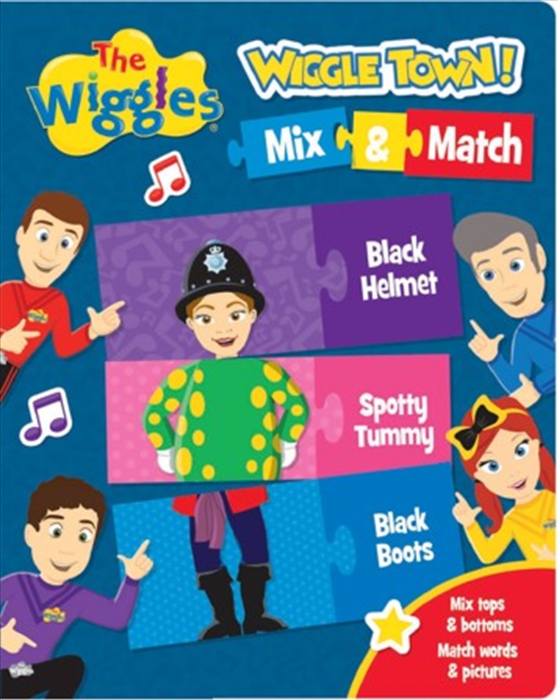 Buy Wiggles: Wiggle Town Mix And Match on Book | Sanity