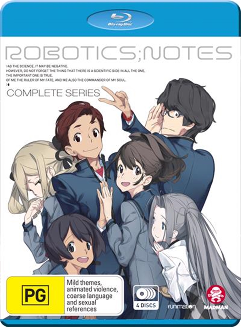 Buy Robotics Notes Series Collection on Blu Ray | Sanity