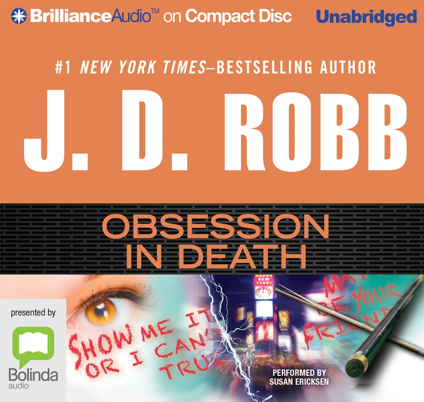 Buy Obsession In Death on Audio Book | Sanity