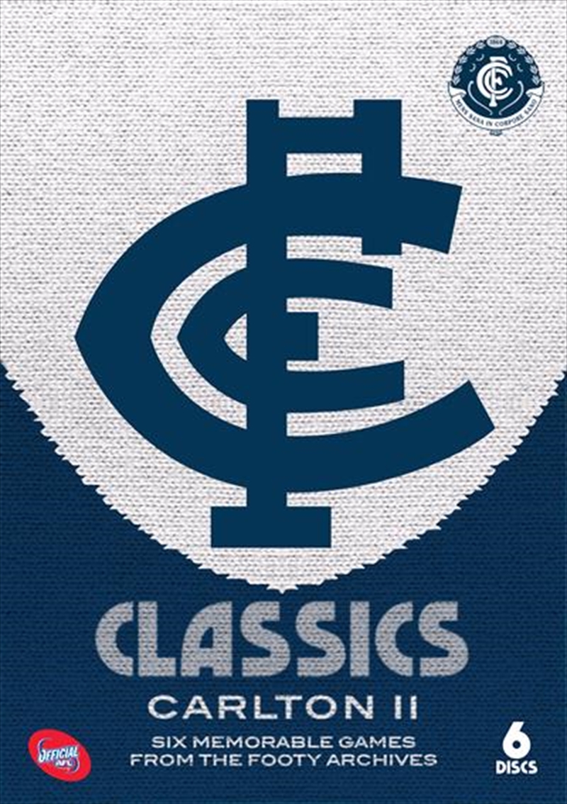 Buy AFL Classics - Carlton II on DVD | On Sale Now With Fast Shipping