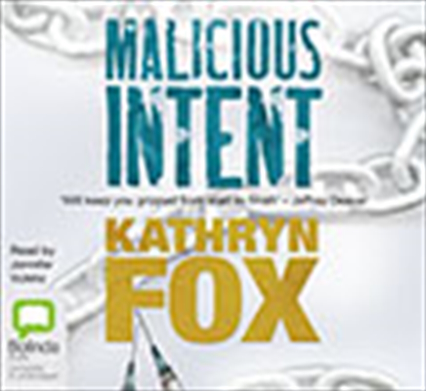 Buy Malicious Intent by Kathryn Fox, Audio Books | Sanity