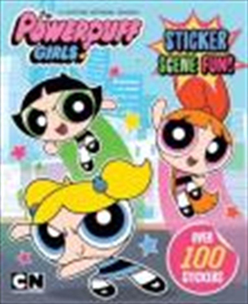 Buy Powerpuff Girls Sticker Scene Paperback Book | Sanity