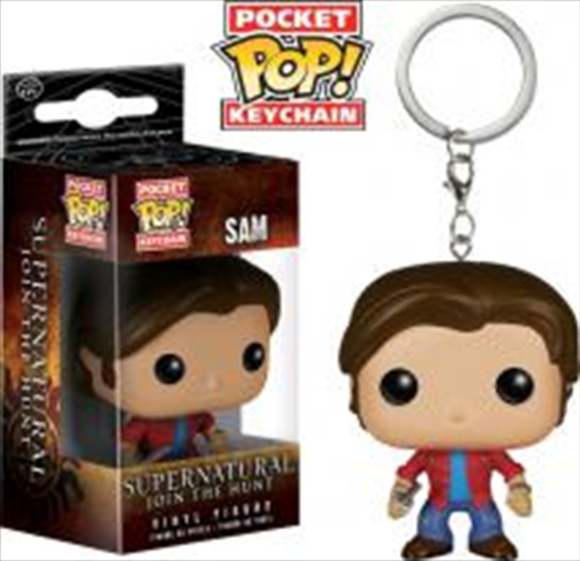 Buy Supernatural - Sam Pocket Pop! Keychain Online | Sanity