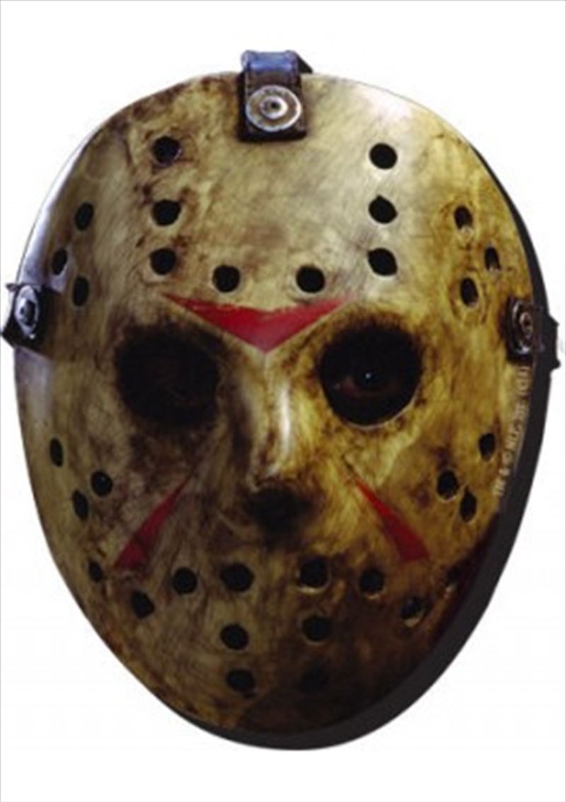 Buy Friday The 13th Mask Chunky Magnet Online | Sanity