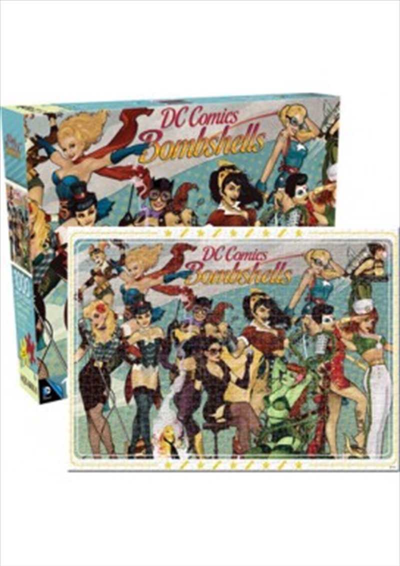 Buy DC Comics Bombshells Puzzle 1000 pieces, Puzzle | Sanity