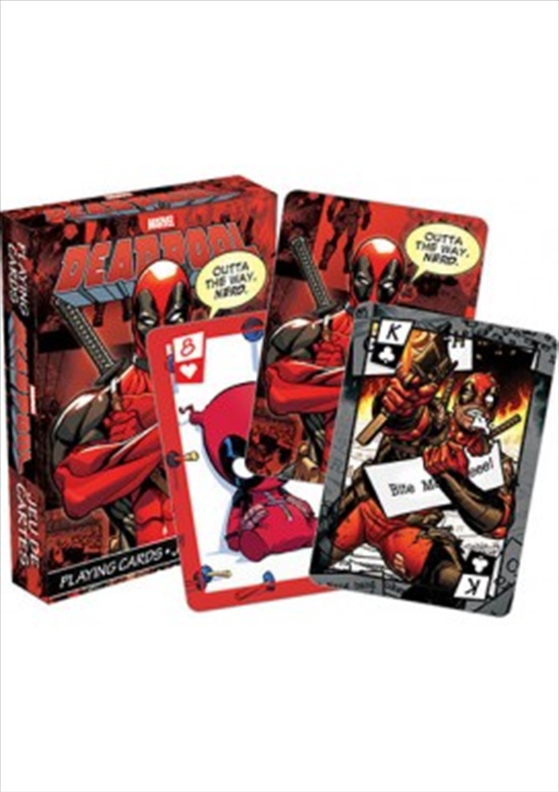 Buy Marvel Deadpool Playing Cards Online | Sanity