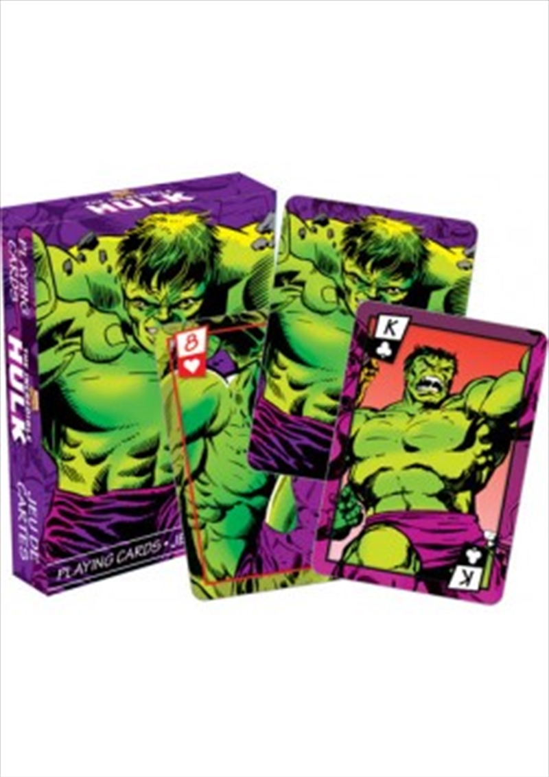 Buy Marvel – The Hulk Comics Playing Cards Online | Sanity