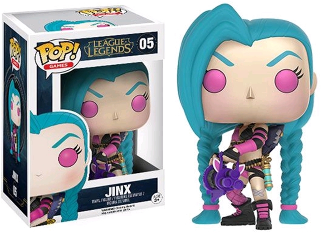 Buy League Of Legends: Jinx Pop Vinyl | Sanity