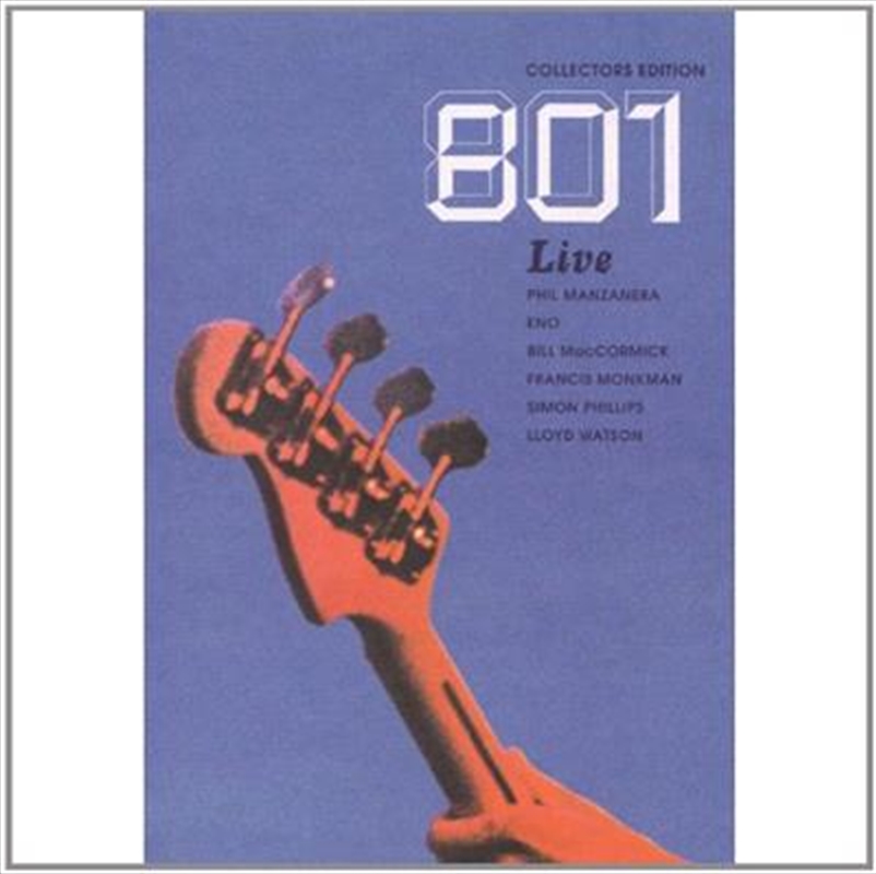 Buy 801 - 801 Live on CD | Sanity