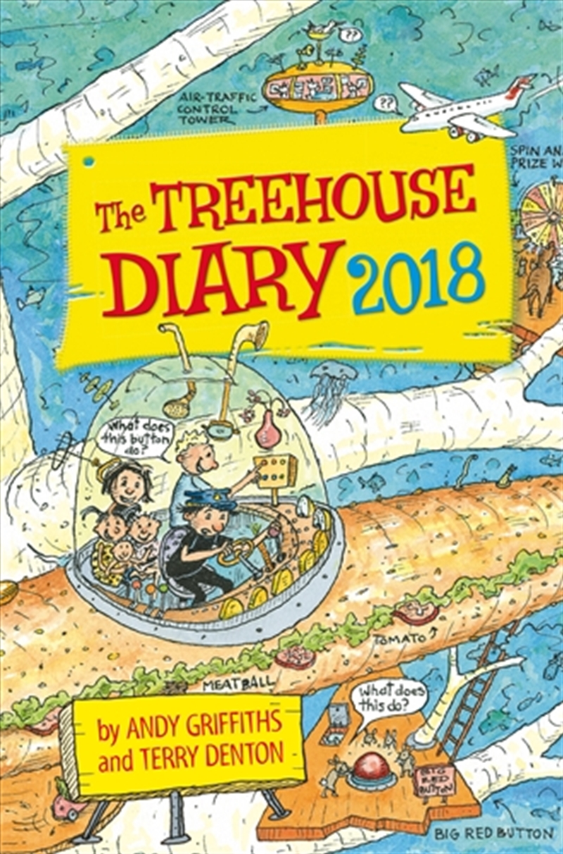 Buy The 91-Storey Treehouse Diary 2018 by Andy Griffiths, Books | Sanity