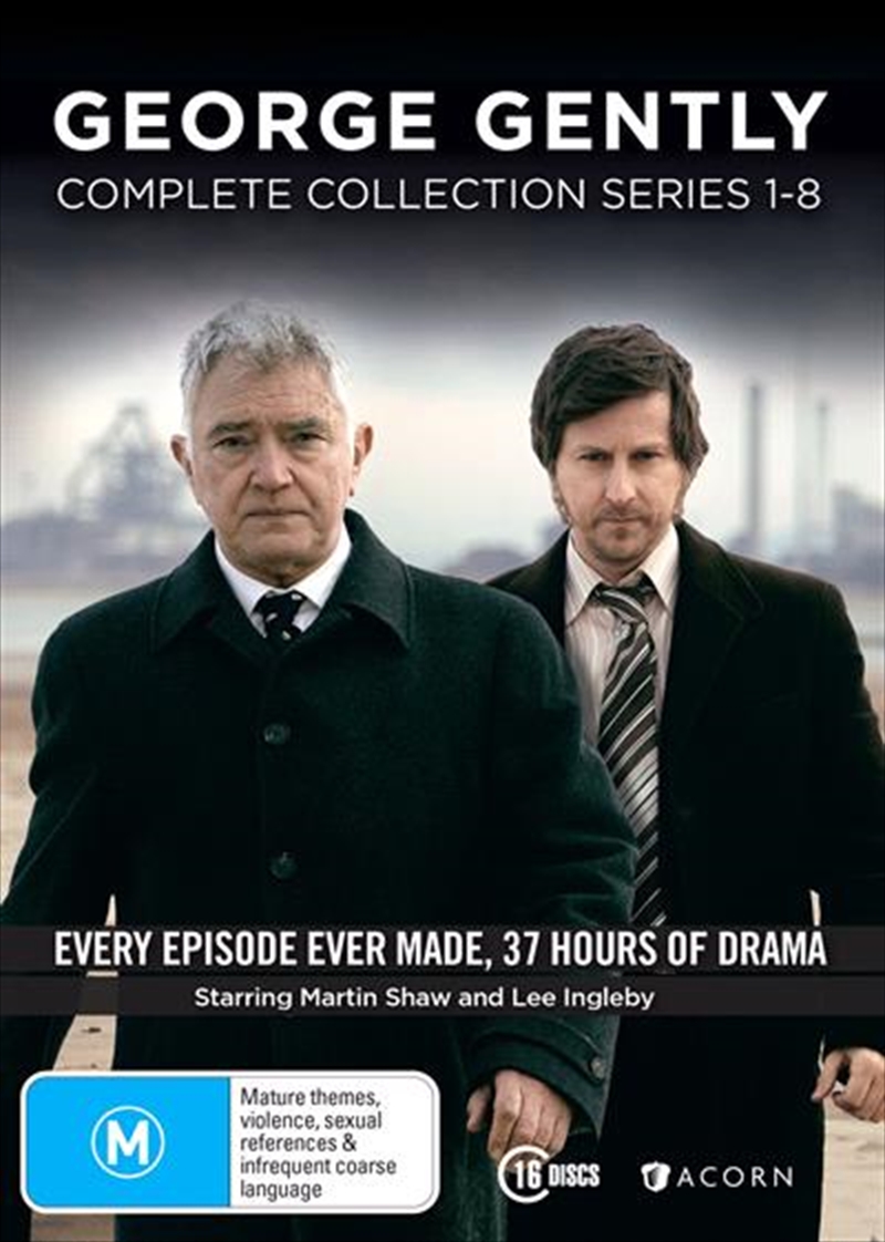 Buy George Gently - Series 1-8 Boxset on DVD | On Sale Now With Fast Shipping