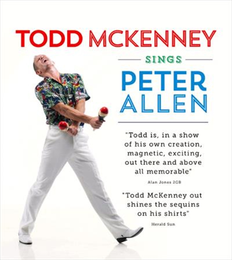 Buy Todd Mckenney Sings Peter Allen Online | Sanity