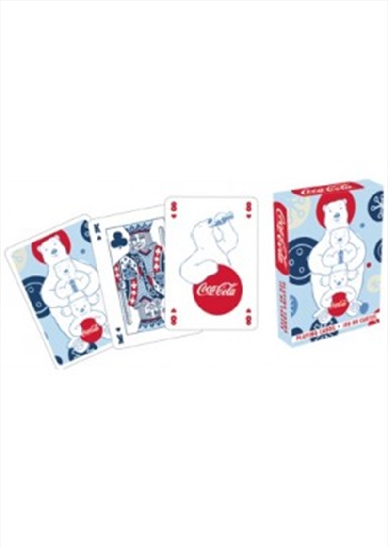 Buy Coca-Cola Bear Playing Cards, Card Game | Sanity