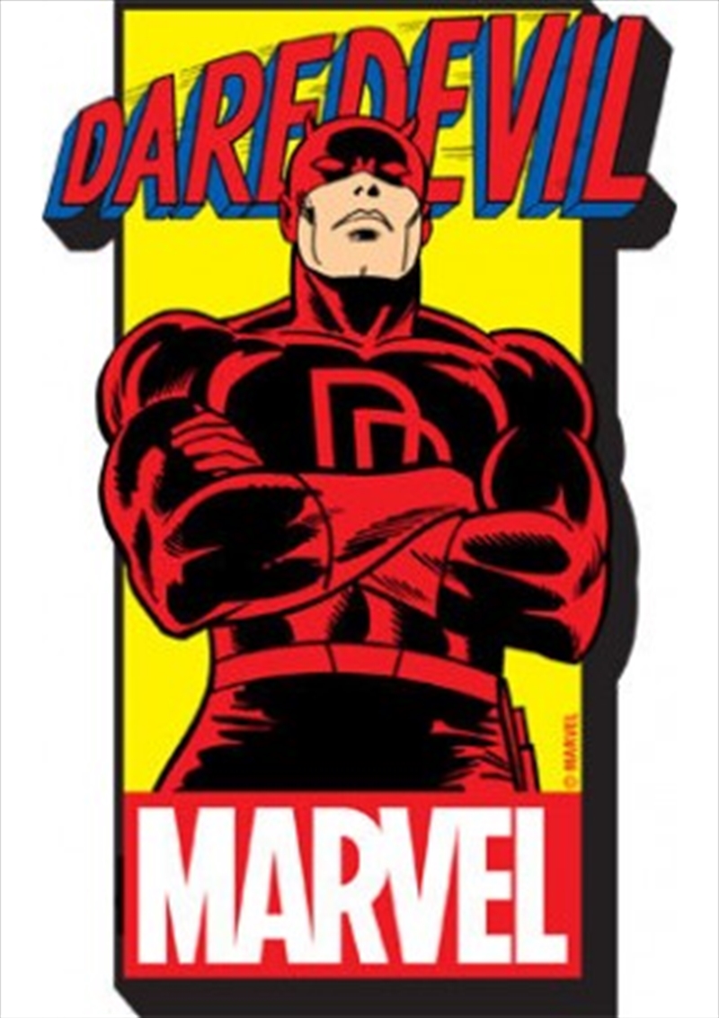 Buy Marvel Daredevil Name Chunky Magnet Online | Sanity