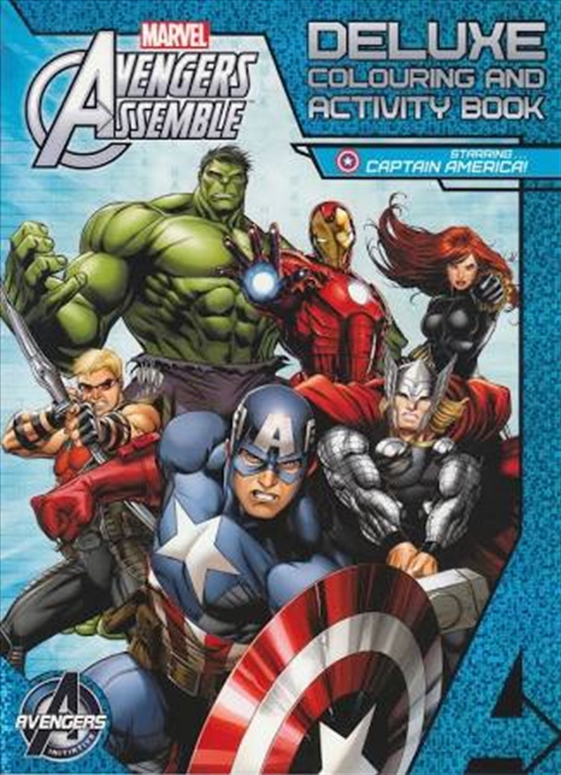Buy Avengers Assemble: Deluxe Colouring and Activity Book (starring ...