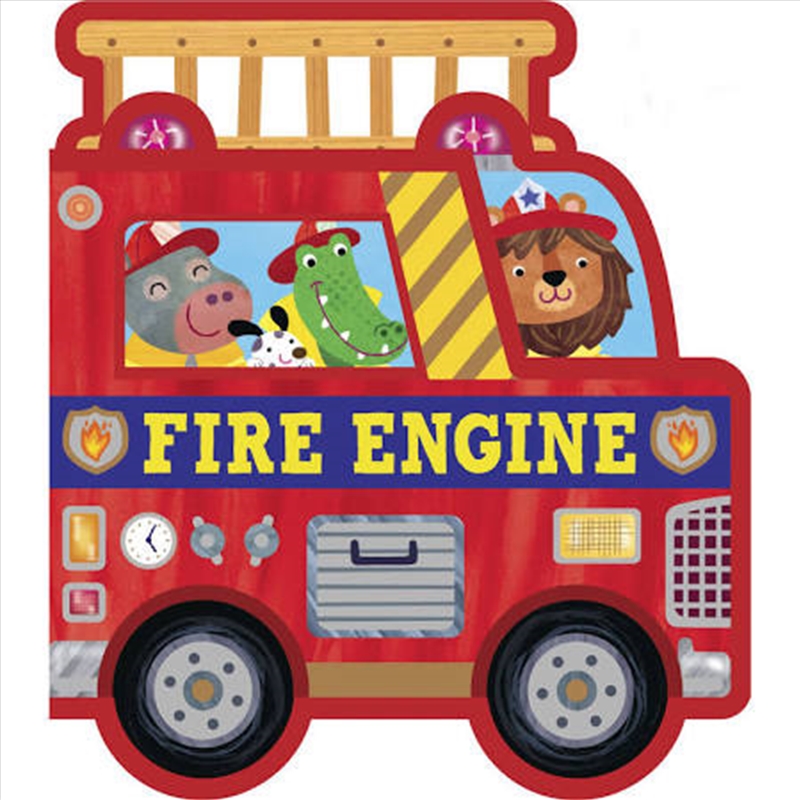 Buy Big Busy Vehicles - Fire Engine by Lake Press, Books | Sanity