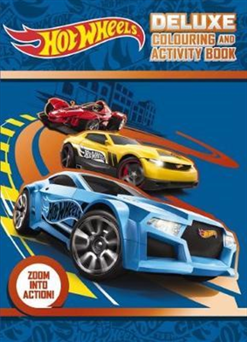 Buy Hot Wheels Deluxe Colouring and Activity Book by Scholastic ...