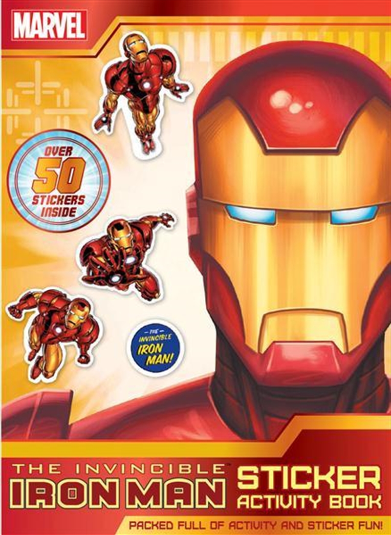Buy Iron Man Sticker Activity Book by Scholastic Australia, Books | Sanity
