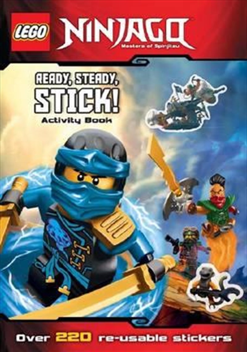 Buy LEGO Ninjago: Ready, Steady, Stick! Activity Book- Various, Books ...