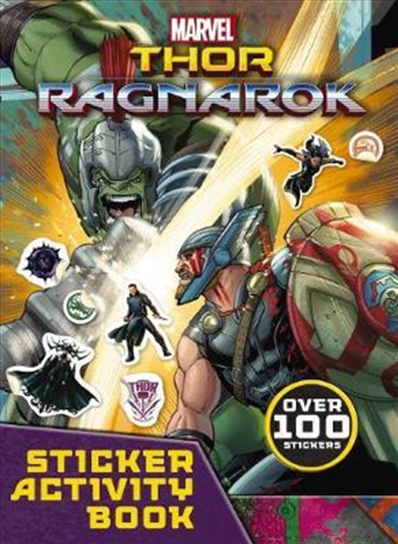 Buy Marvel: Thor: Ragnarok Sticker Activity Book by Scholastic ...