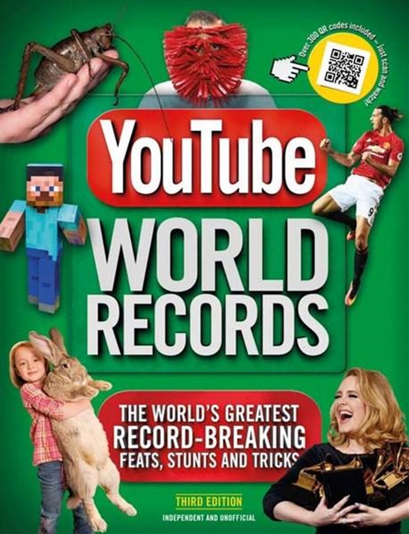 Buy Youtube World Records by Adrian Besley, Books | Sanity