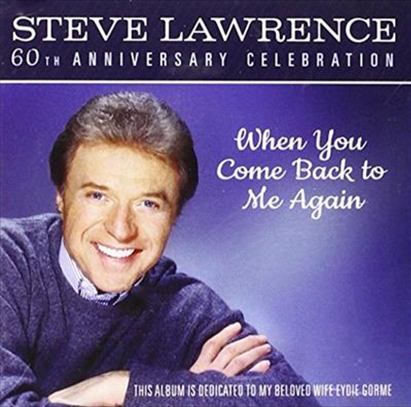 Buy When You Come Back To Me Again 60th Anniversary Celebration Online Buy When You Come Back To Me Again 60th Anniversary Celebration Online
