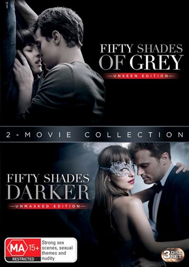 Buy Fifty Shades Of Grey / Fifty Shades Darker | UV - Bonus Disc on DVD ...