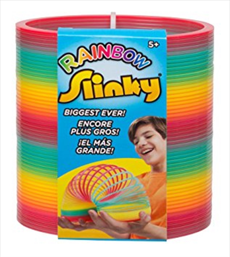 Buy Ginormous Rainbow Slinky Online | Sanity