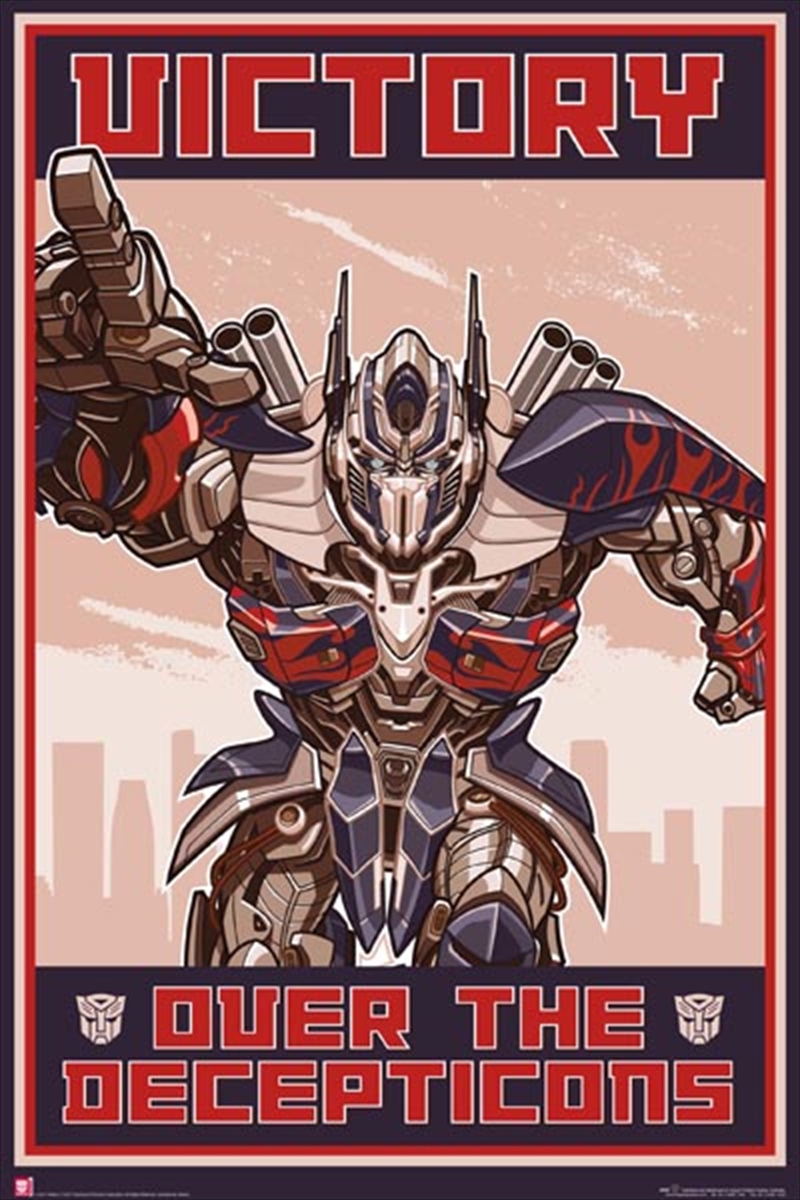 Buy Transformers - Victory Poster in Posters | Sanity