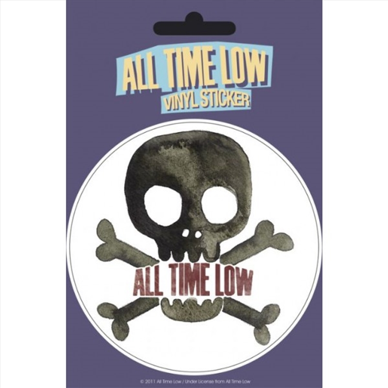 All Time Low Vinyl Sticker | Sanity