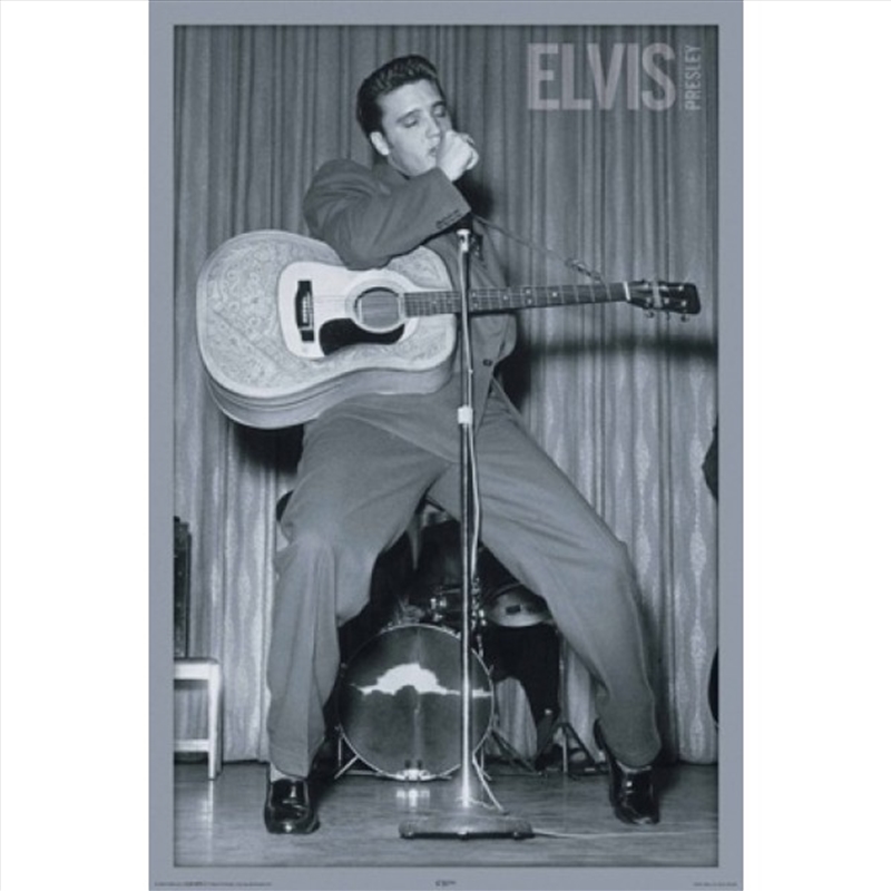 Buy Elvis Presley Dance Poster in Posters | Sanity