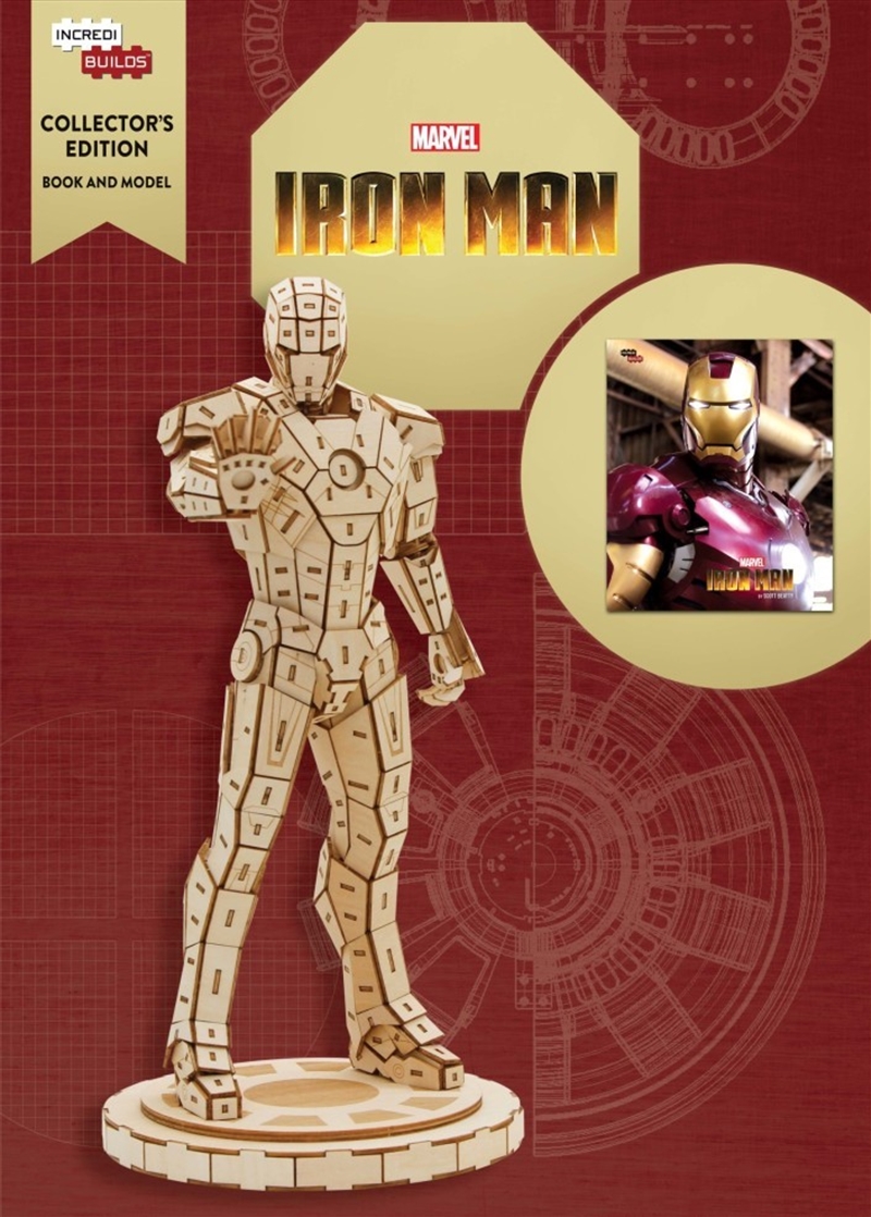 Buy Incredibuilds Marvel Iron Man Collectors Edition Book And Model ...