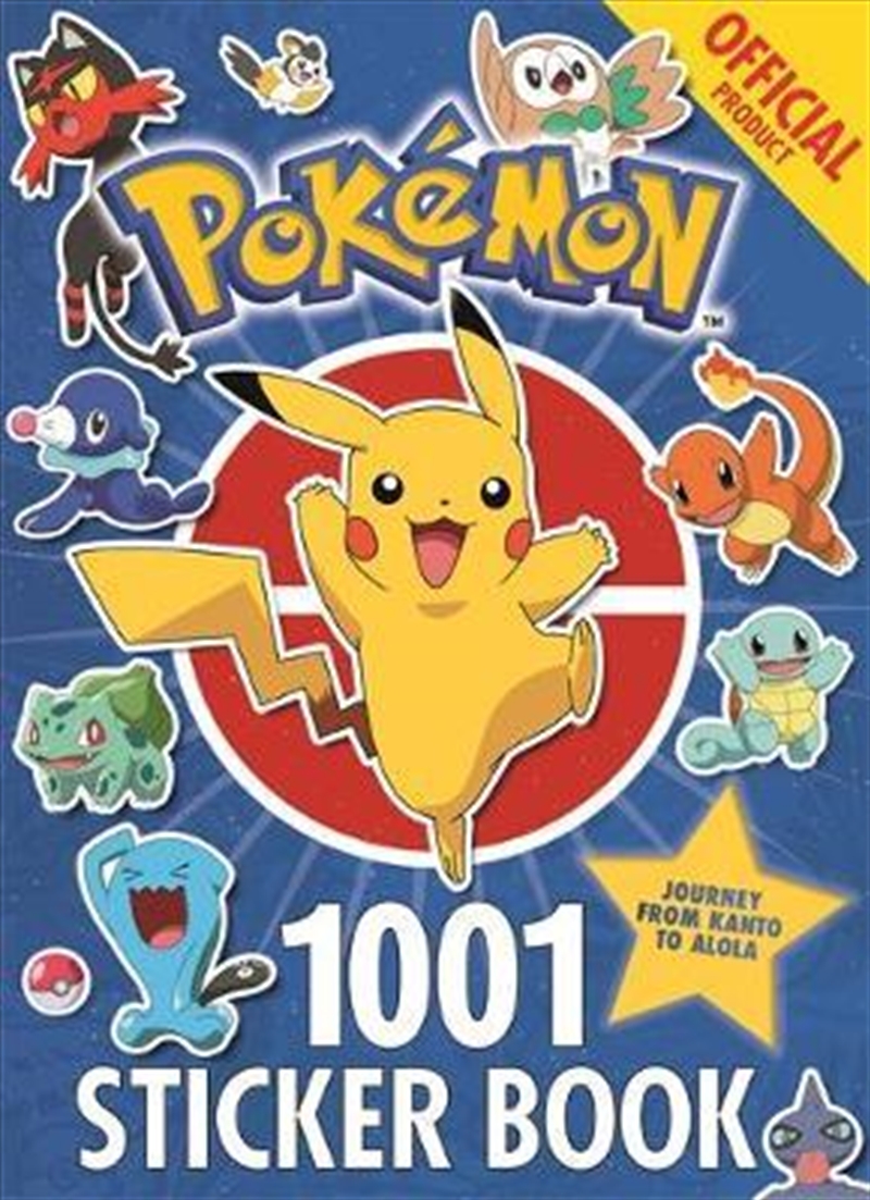 Buy The Official Pokemon 1001 Sticker Book- Pokemon, Books | Sanity