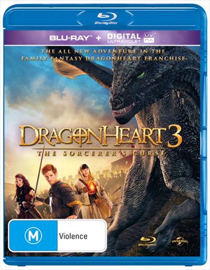 Buy Dragonheart 3 - The Sorcerer's Curse on Blu-ray | Sanity